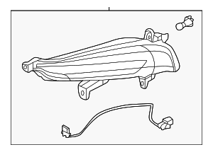 92303-D5500 - Park & Side Lamp 2019-2020 Kia Optima | Kia.Parts Store