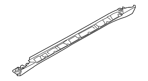 51777319865 - 2015-2019 BMW X6 Rocker Molding (51-77-7-319-865) | BMW ...