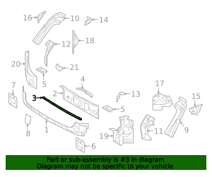 32228608 - Guide Rail - 2019 2020 Volvo XC40 | Volvo OEM Parts Direct