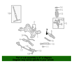 2001-2006 Mitsubishi Montero Lower Control Arm Bushing MR374672 ...