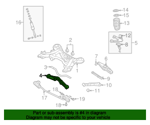 3517A027 - Differential Mount 2001-2006 Mitsubishi Montero | Mitsubishi ...