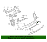 51128064834 - 2018-2021 BMW X3 Tow Eye Cap (51-12-8-064-834) | BMW of ...