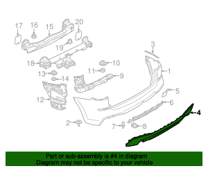 51128094863 - 2018-2019 BMW X3 Lower Cover (51-12-8-094-863) | BMW of ...