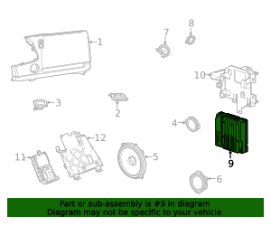 2021-2024 GM F Radio 87836477 | OEM Parts Online