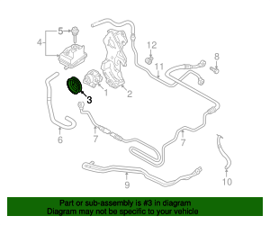 2000 2006 Audi Pulley 06h 145 255 E Audi Usa Parts