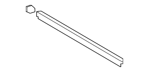 65335-04010 - Rail - 2016-2023 Toyota Tacoma | OEM Genuine Toyota Parts