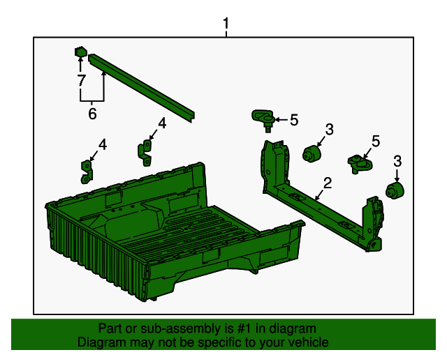 65100-04520 - Inner Box Assembly - 2020-2023 Toyota Tacoma | Sparks Parts
