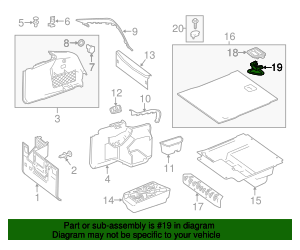 099-680-04-11-64 - Floor Cover Plate 2014-2020 Mercedes-Benz | Mercedes ...
