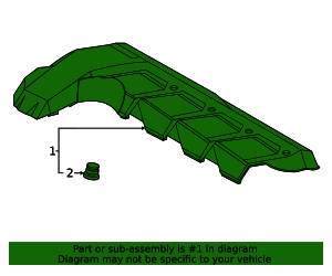 2020-2023 Kia Rio Engine Cover 29240-2M000 | OEM Parts Online