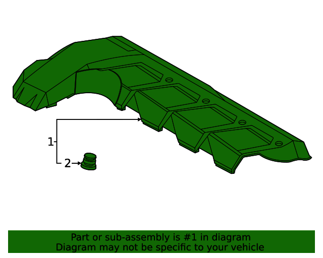 2020-2023 Kia Rio Engine Cover 29240-2M000 | OEM Parts Online