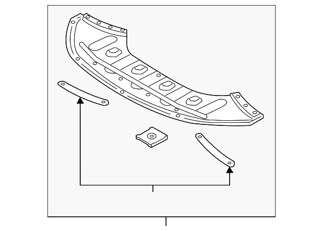 2018-2019 Hyundai Sonata Splash Shield 29110-C1600 | QuirkParts