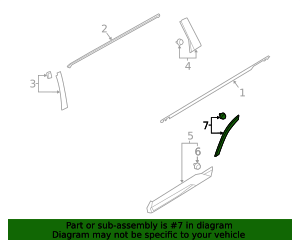 2019-2022 Subaru Ascent Wheel Flare - Passenger Side (RH) 91112XC10A ...