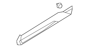 2019-2024 Subaru Ascent Lower Molding 91112XC09B | Subaru Parts Store