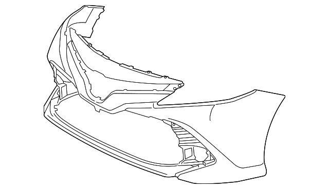 OEM 2021-2024 Toyota Camry Bumper Cover Part # 52119-0X954 | Modern ...