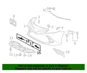 53853-06140 - Insulator Kit 2018-2024 Toyota Camry | Ourisman Toyota Parts
