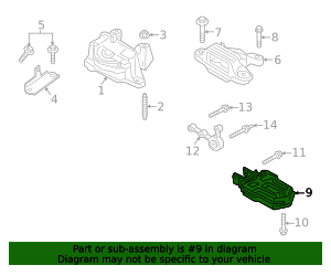 LX6Z-6068-Y - 2020-2024 Ford - Torque Arm | My Ford Parts
