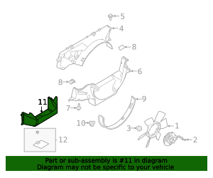2021 Ford F-150 Lower Shield JL3Z-8146-B | QuirkParts