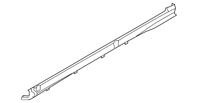 2019-2023 Jaguar I-Pace Rocker Molding T4K16261 | OEM Parts Online