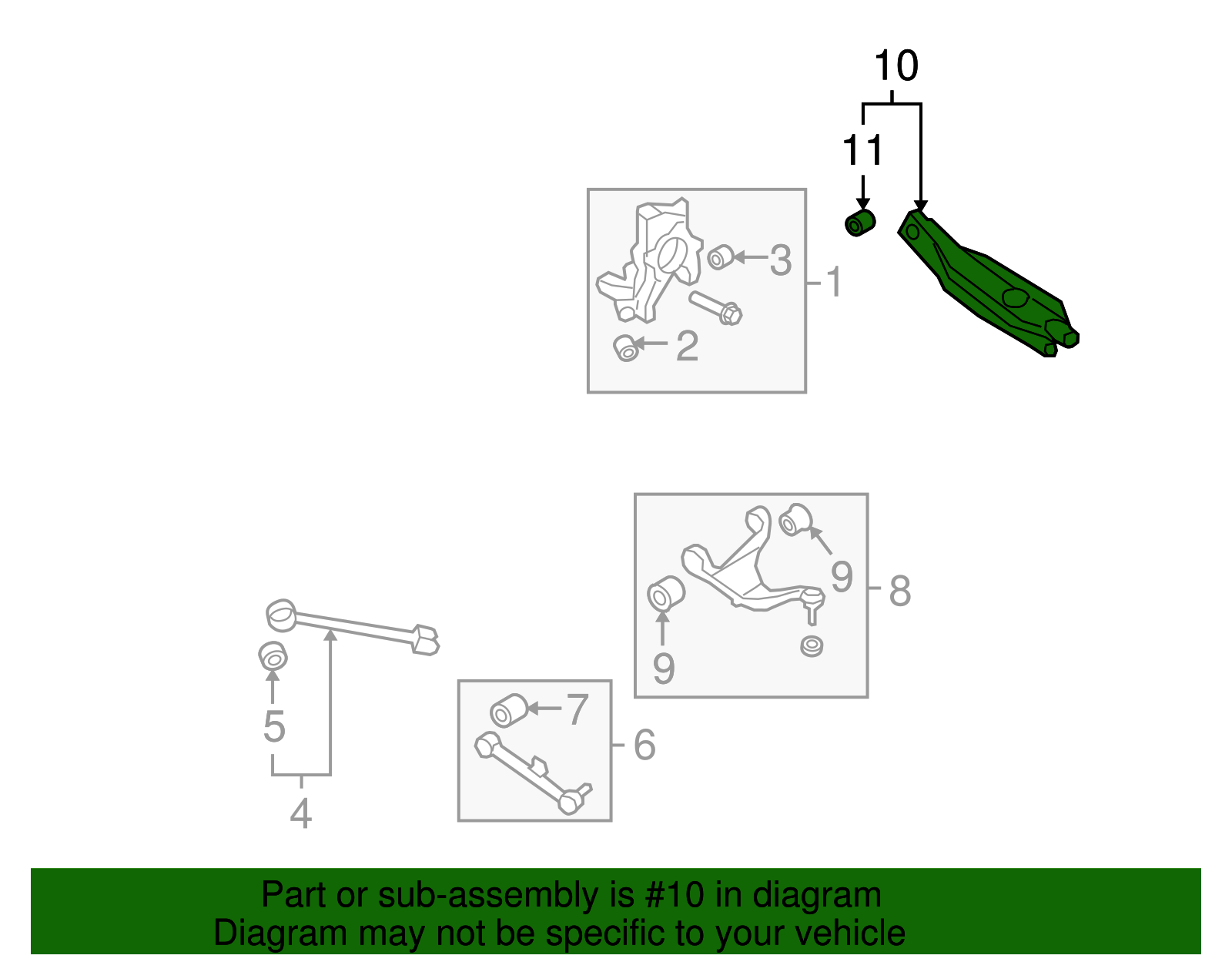 2007-2012 Hyundai Lower Control Arm 55210-0W000 | OEM Parts Online