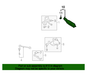 2007-2012 Hyundai Suspension Control Arm 55210-0W000 | AutoNation Parts