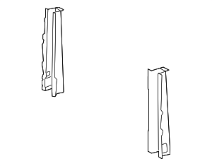 53282-0C020 - Radiator Support Panel Reinforcement - 2007-2020 Toyota ...