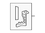 53906-0C020 - Radiator Support Side Panel Bracket (Left, Front) - 2014 ...
