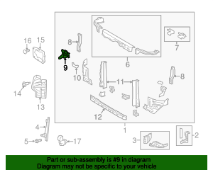 2014-2021 Toyota Tundra Support Bracket 53257-0C030 | OEM Parts Online
