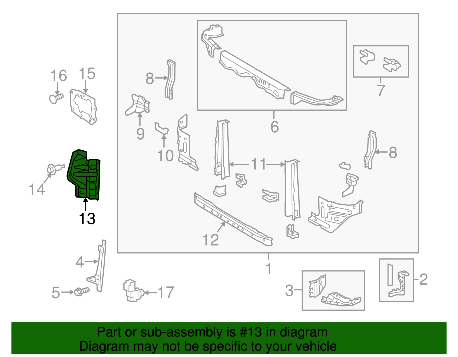 53293-0C050 - Air Deflector 2014-2017 Toyota Tundra | Longo Toyota Parts