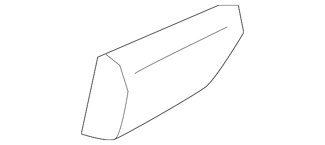 Body Side Molding, Right 5ZH32SZ0AB | Mopar Estores