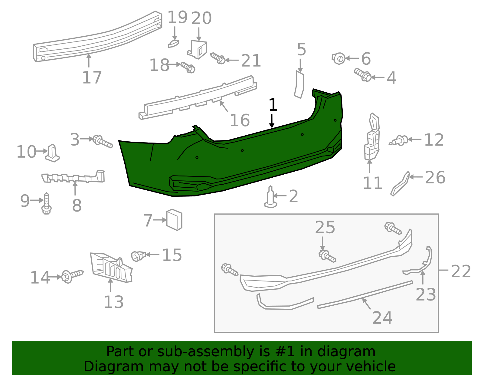52159-0X930 - Bumper Cover 2019-2025 Lexus | Longo Lexus Parts
