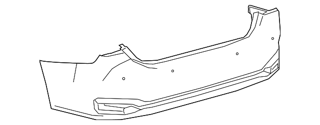 52159-0X930 - Bumper Cover 2019-2025 Lexus | Longo Lexus Parts