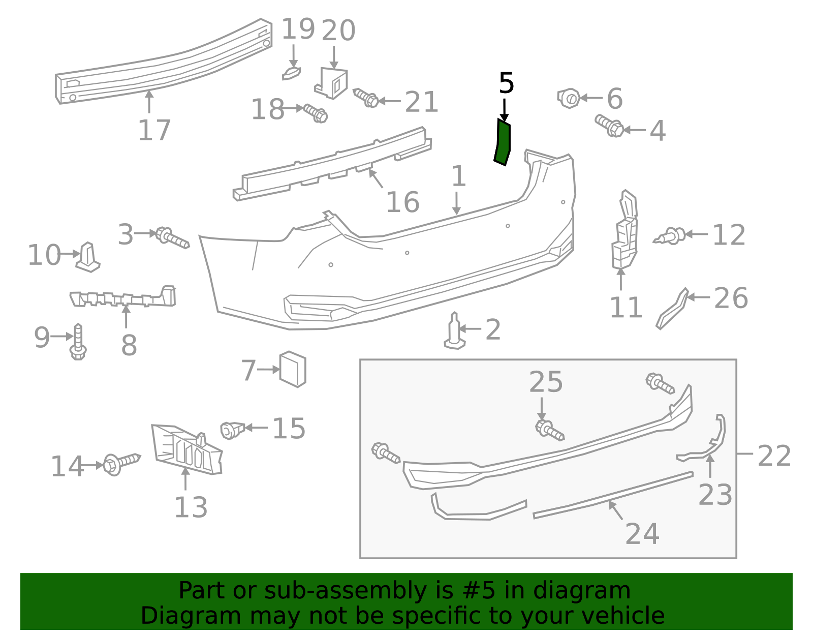 2018-2024 Lexus Bumper Cover Tape 75895-78030 | Lexus Of West Kendall Parts