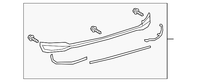 52105-33020 - Lower Cover For 2019-2025 Lexus | Lexus OE Parts