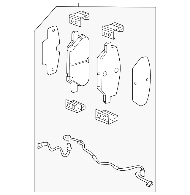 Brake Pads Front 85144494 | GMPartsDirect.com