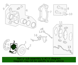 2019-2024 GM Rear Wheel Hub Assembly #13508377 (RW20-183) 13535013 ...