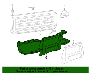 2003-2004 Land Rover Discovery Brush Guard STC53176 | OEM Parts Online