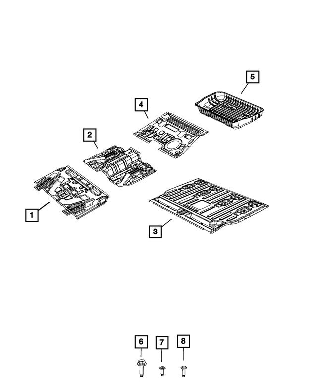 2018-2024 Mopar Weld Nut 6511308AA | Mopar Estores