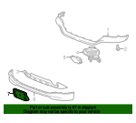 23354526 - OEM GM License Bracket | GMPartsCenter.net | GM Parts Center