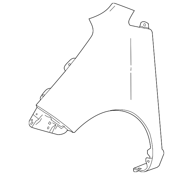 2016-2022 Chevrolet Spark Front Passenger Side Fender 42355642 GM ...