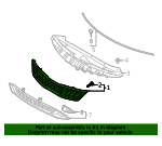 86350-D5500 - Upper Grille 2019-2020 Kia Optima | Kia.Parts Store