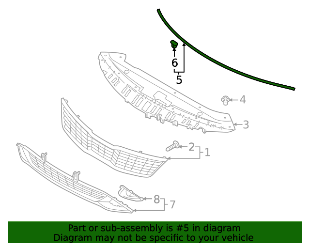 2019-2020 Kia Optima OEM NEW 2019 2020 Kia Optima EX LX S SX 1.6L Seal ...