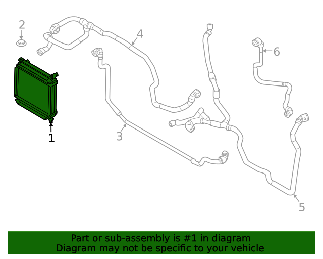 Genuine BMW 17-11-9-468-698 | Auxiliary Radiator | FREE Shipping on ...