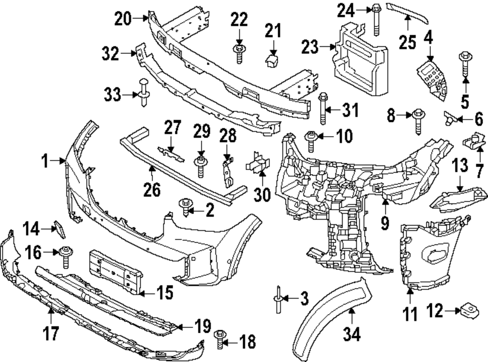 Genuine BMW 51-11-5-A1A-2E5 | License Bracket | FREE Shipping on Most ...