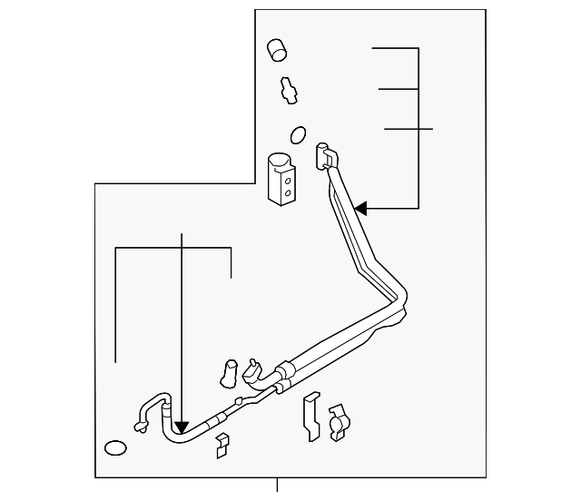 2009-2013 Hyundai Genesis Hose & Tube Assembly 97775-3M000 | OEM Parts ...