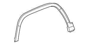 2019-2021 Jeep Cherokee Molding 6BF80TZZAD | TascaParts.com