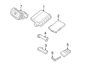 2007-2018 Volvo Remote Control 31419131 | GetOEMParts.com