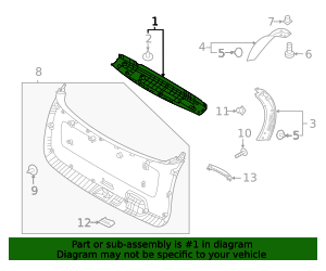 81720-P2000 - Upper Trim 2021-2023 Kia Sorento | Kia.Parts Store