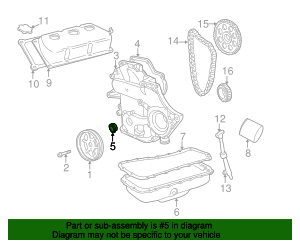 1986-2011 Mopar Seal 4792317AB | TascaParts.com