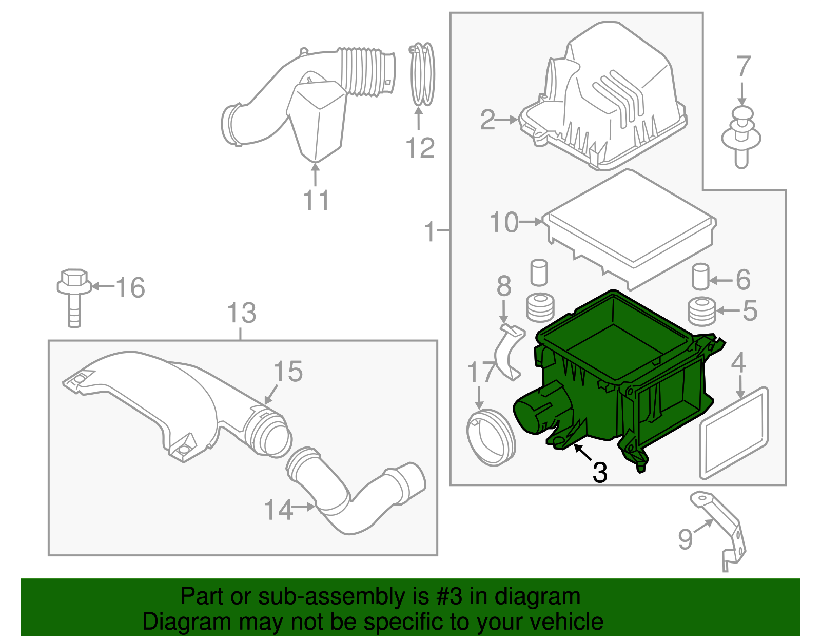 28112-2H100 - Lower Cover 2010-2013 Kia | Kia.Parts Store