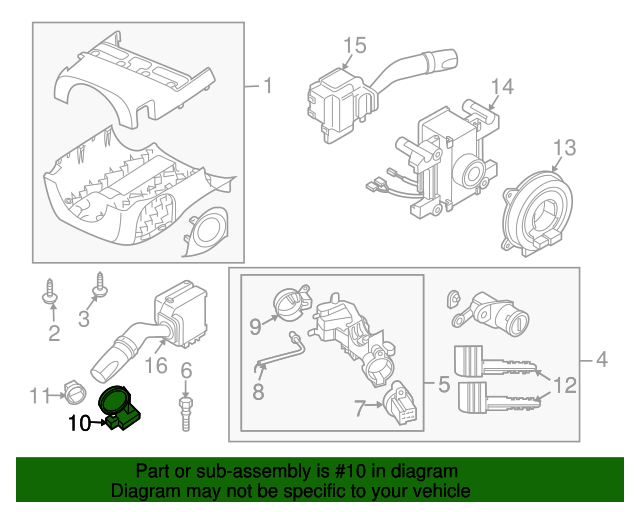 D461-66-938B - Ignition Immobilizer Module - 2006-2015 Mazda | Werner ...